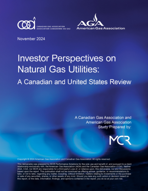 Investor Perspectives on Natural Gas Utilities - American Gas Association